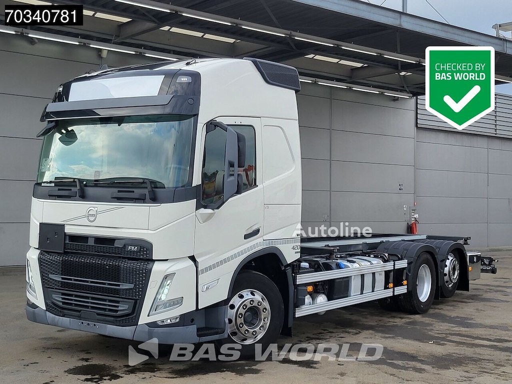 Volvo FM 420 FM 6X2 ADR Full-Air Lift+Steering Axle Euro 6 vozilo za prevoz kontejnera