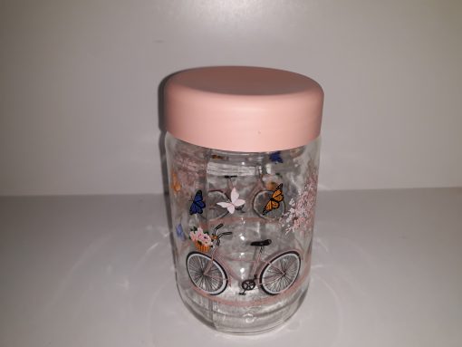 Staklena tegla bicikl 660cc