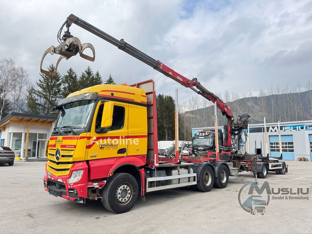 Mercedes-Benz Actros 2851 LL Holz kamion za prevoz drva