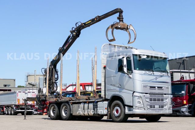 Volvo FH 500 Holztransporter Kran 6×4 EU6 kamion za prevoz drva