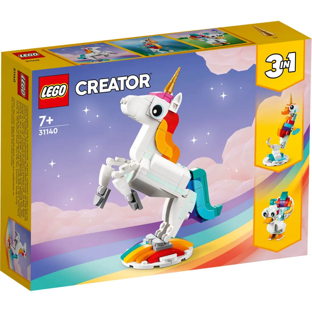 LEGO Creator 3in1 Magični jednorog 31140, Uzrast 7+