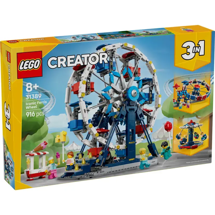 LEGO Creator Čuveni panoramski točak 31389, Uzrast 8+