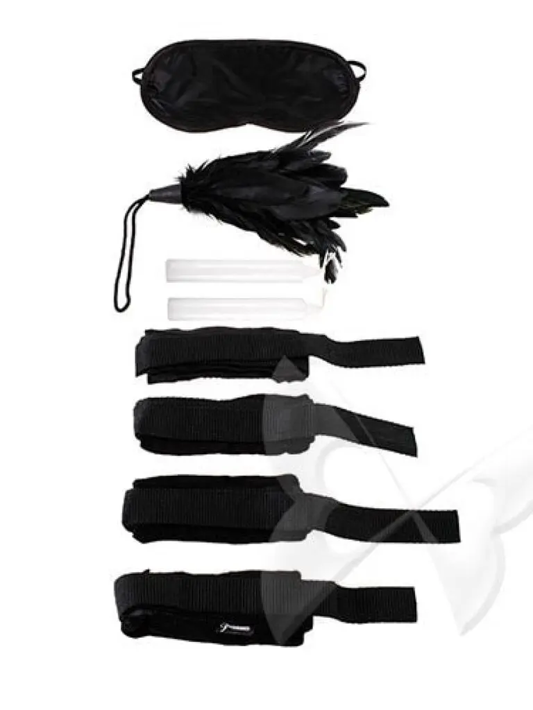 Set za početnike Fetish Fantasy BDSM, Crni