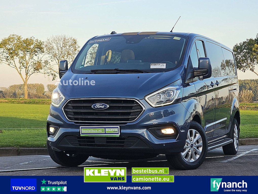 Ford TRANSIT CUSTOM 2.0 L2 DC ac automaat EURO6 dubbele schuifdeur ca laki furgon