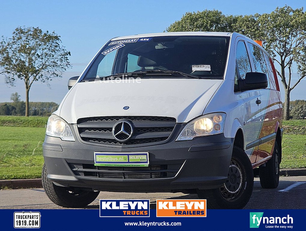 Mercedes-Benz VITO 116 L2 dubbele cabine 4x4 ac automaat standkachel laki furgon