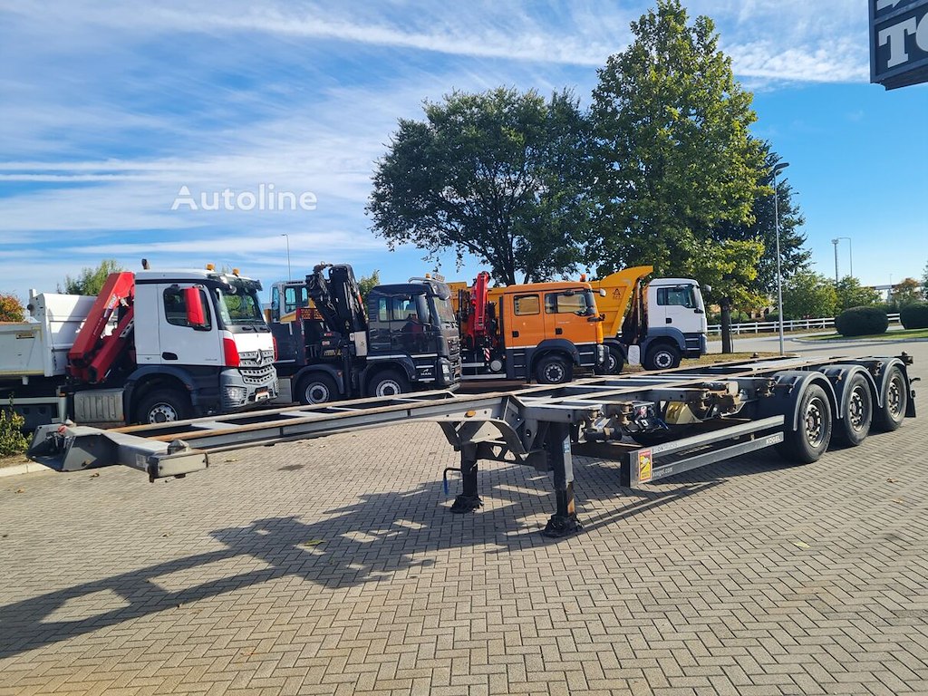 Kögel PORT 40 SIMPLEX 20 poluprikolica za prevoz kontejnera