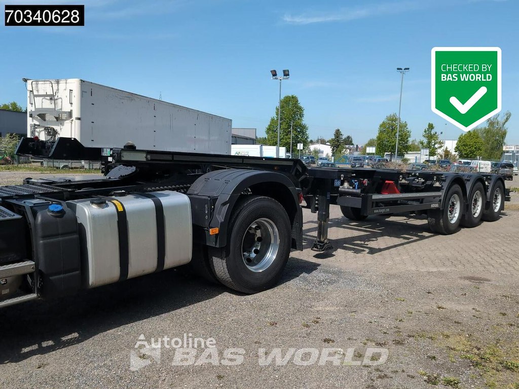 Kögel S24-2 20ft 30ft 40ft poluprikolica za prevoz kontejnera