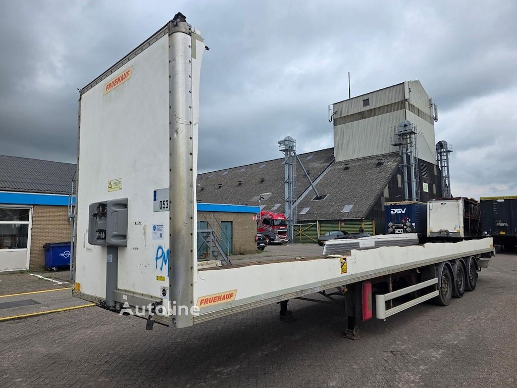 Fruehauf FST4 - SAF Axles - Disc Brakes 3-Axle Flatbed Trailer - SAF Axle poluprikolica platforma