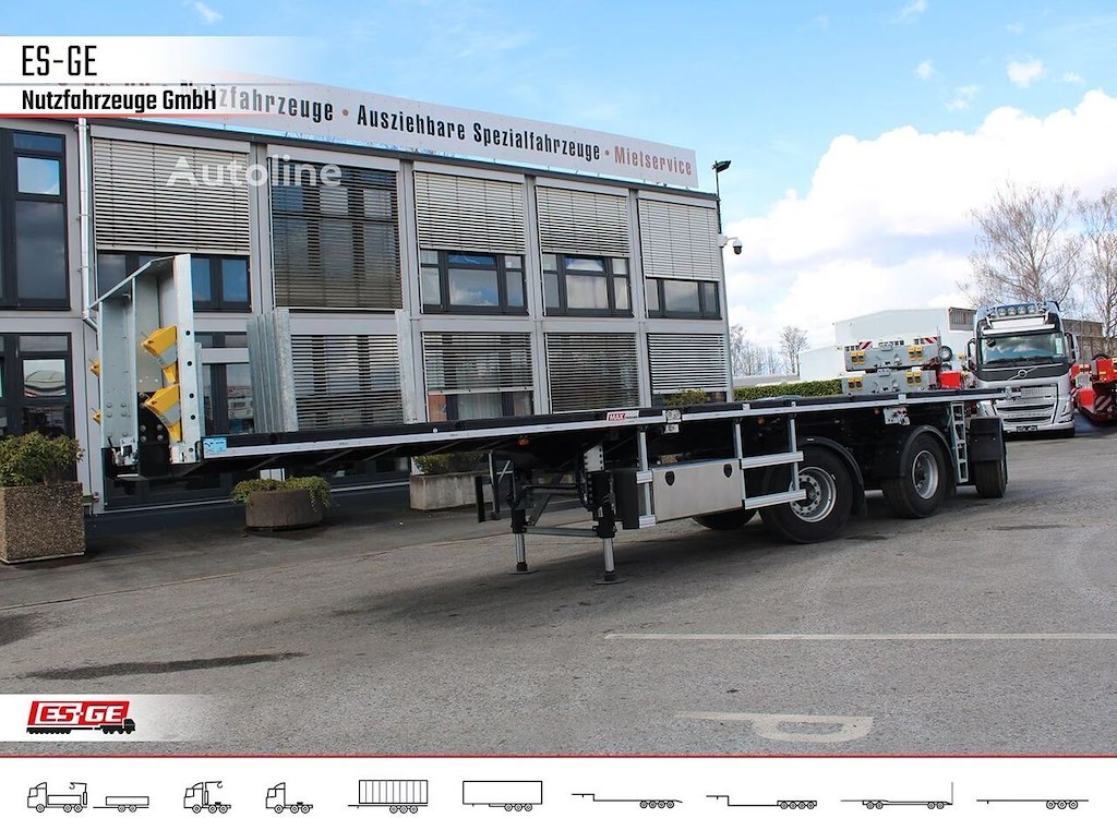 Faymonville MAX410 poluprikolica platforma