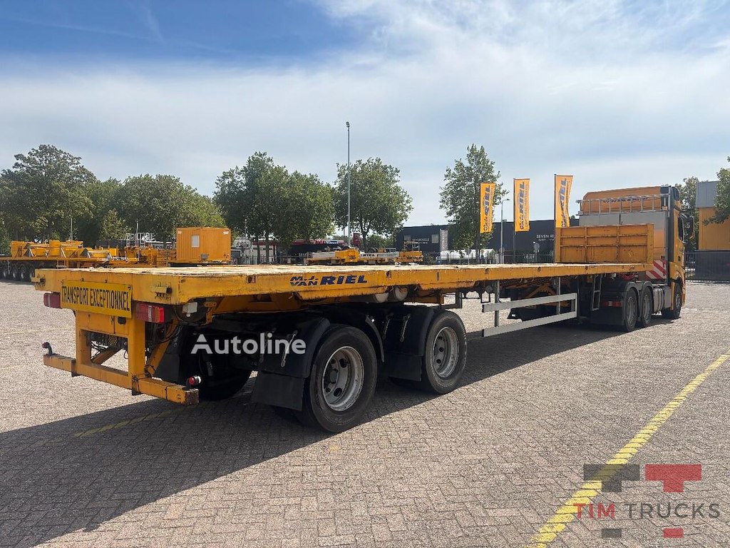 Nooteboom OVB-38 VV Extendable 7.90 m. 2 steering axles poluprikolica platforma