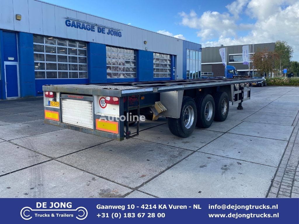 Burg BPO 12-24 / Plateua Trailer / ADR / Steel Suspension / BPW + Dru poluprikolica platforma