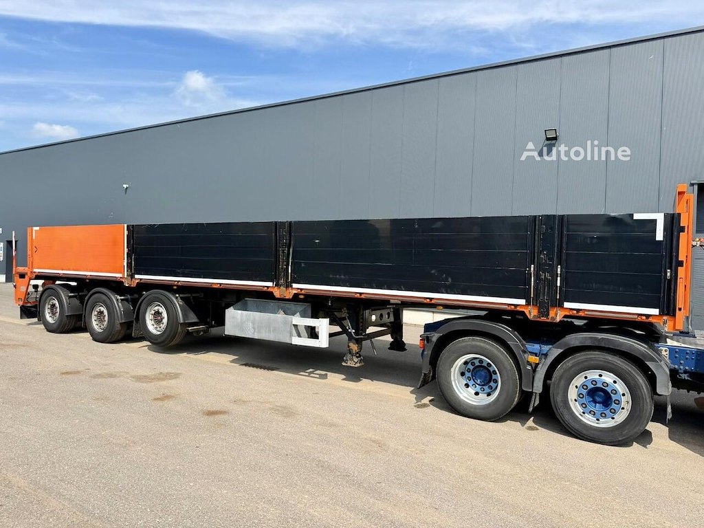 Turbos Hoet Turbo's SC33AA KRAANOPLEGGER / STENEN TRAILER / AUFLIEGER fur RO poluprikolica platforma