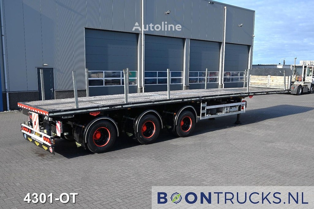 Broshuis 3AOU-48/2 | 2x EXTENDABLE * 29M * 3 X STEERING * REMOTE CONTROL poluprikolica platforma