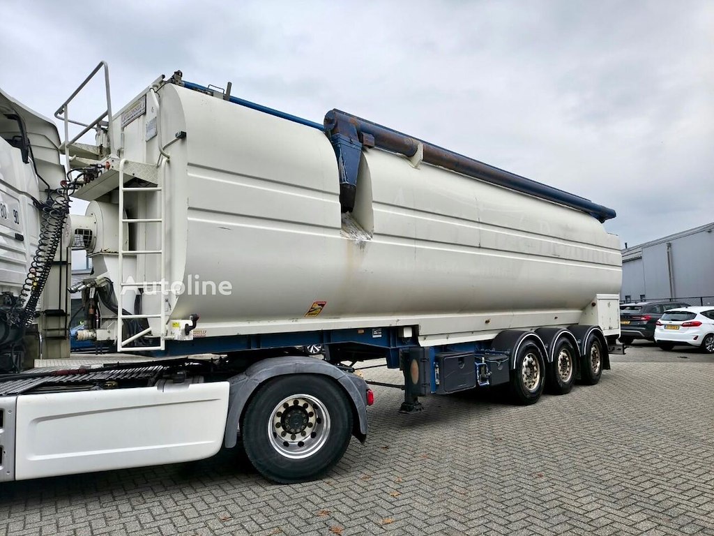 Desot 3 Axle Auger, 7 Compartments, SAF Axles, Air Suspension, Disc Br cisterna silos