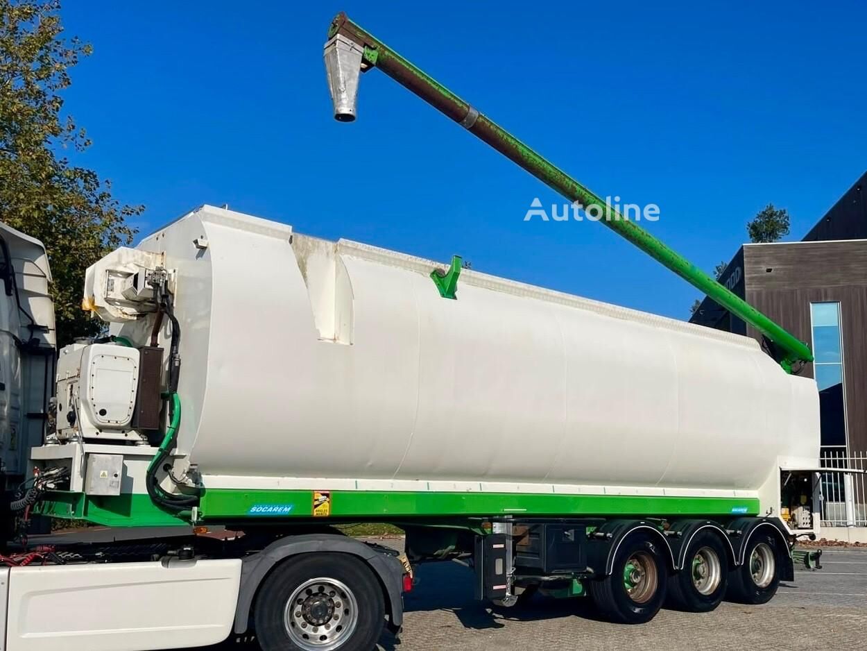 Benalu BENALU AUGER, HATZ DIESEL, 8 COMPARTMENTS, 3 AXLES, AIR SUSPENSI cisterna silos