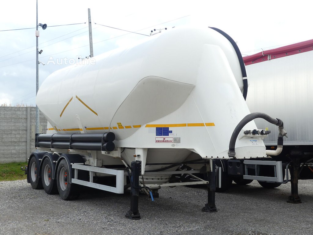 Kässbohrer 35000 / SILOS / DO MATERIAŁÓW SYPKICH / OŚ PODNOSZONA / cisterna silos