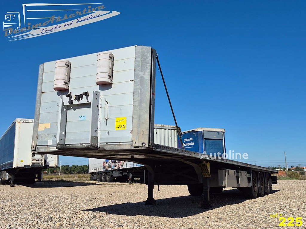 Schmitz Cargobull poluprikolica sa ravnom platformom