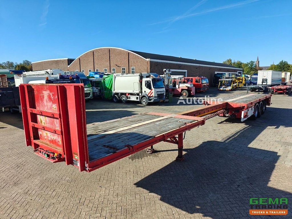 Kromhout 3.VOU-16-27.1N Open Loading Bed 12.4m - Extendable 5.9m - Traili poluprikolica sa ravnom platformom