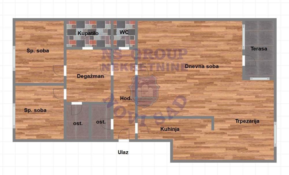 Trosoban stan na prodaju, 83m2, 226.600€