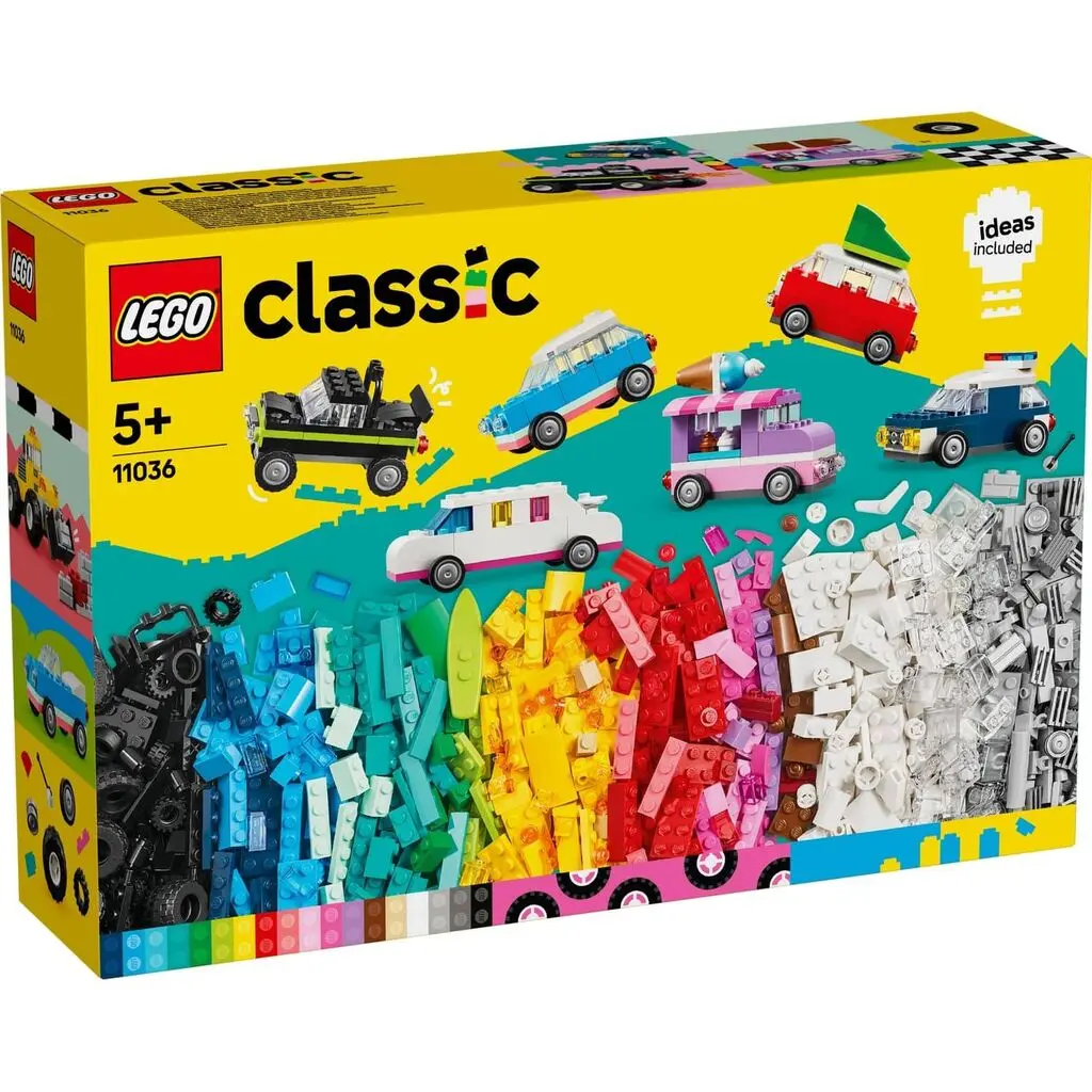 LEGO Classic Kreativna Vozila 11036, Uzrast 5+