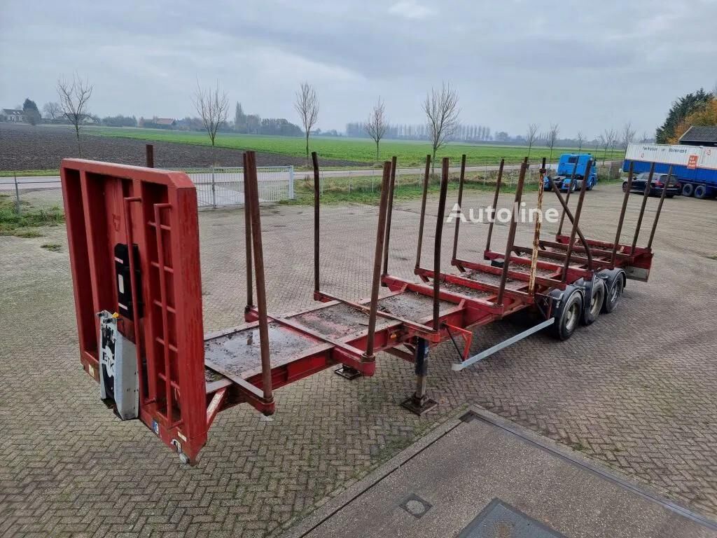 Kaiser SAF Kaiser timber semi-trailer - 3 axles - SAF - Drum brakes - A poluprikolica za prevoz drva