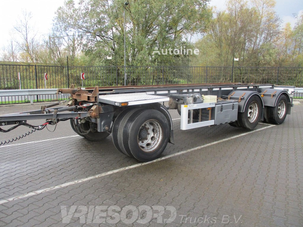 Burg container aanhangwagen prikolica za kontejnere