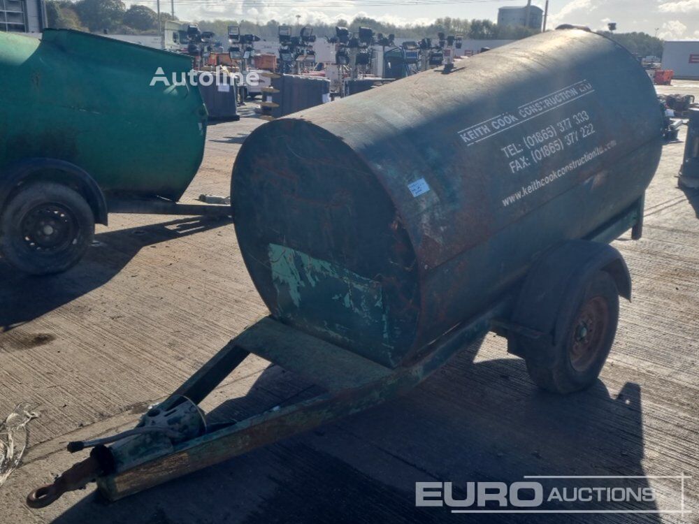 Prodaje se Trailer Engineering 1000 Litre Single Axle Bunded Fuel Bowser, Manual Pump prikolicu cisternu za gorivo na aukciji