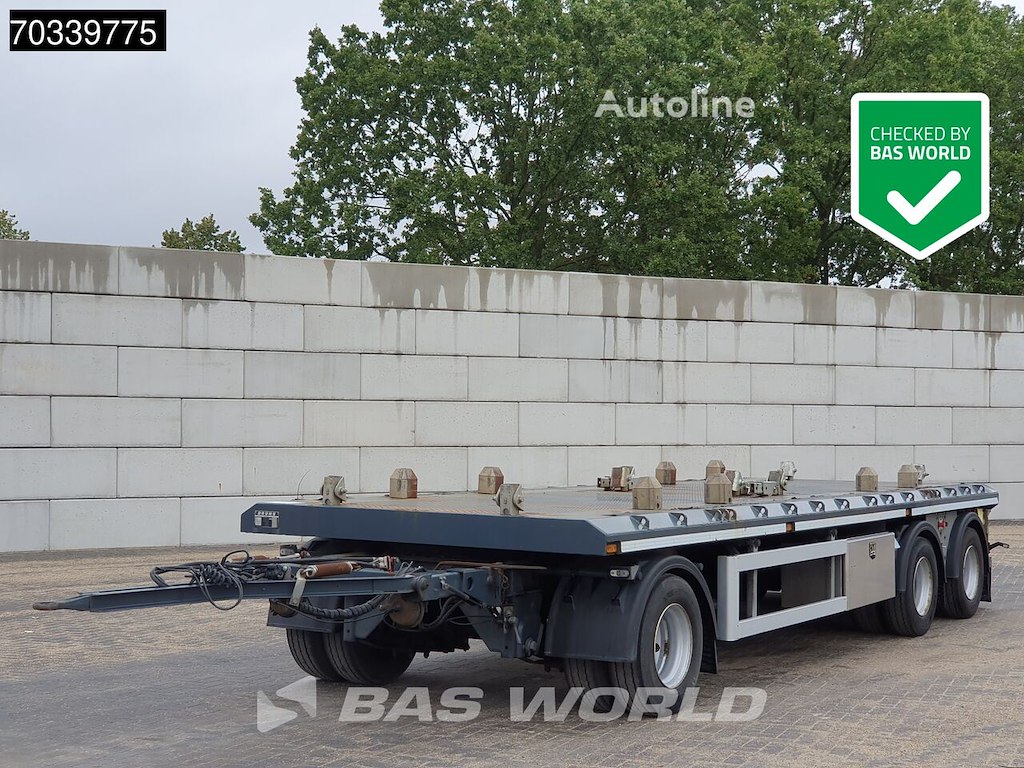 Bruns BMA 27/12 Open Lift+Steering Axle SAF multi-lift prikolica
