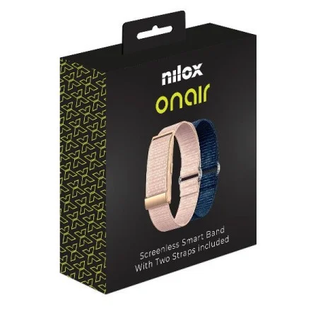 Nilox Smart Fitness Narukvica Bez Ekrana Pink and Blue ( NXSWONAIRPK )