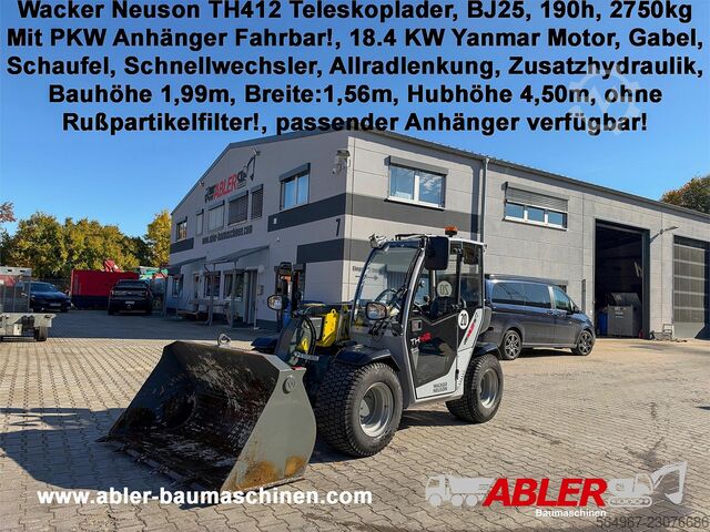 Teleskopski utovarivač
Wacker Neuson TH412 Teleskoplader SW