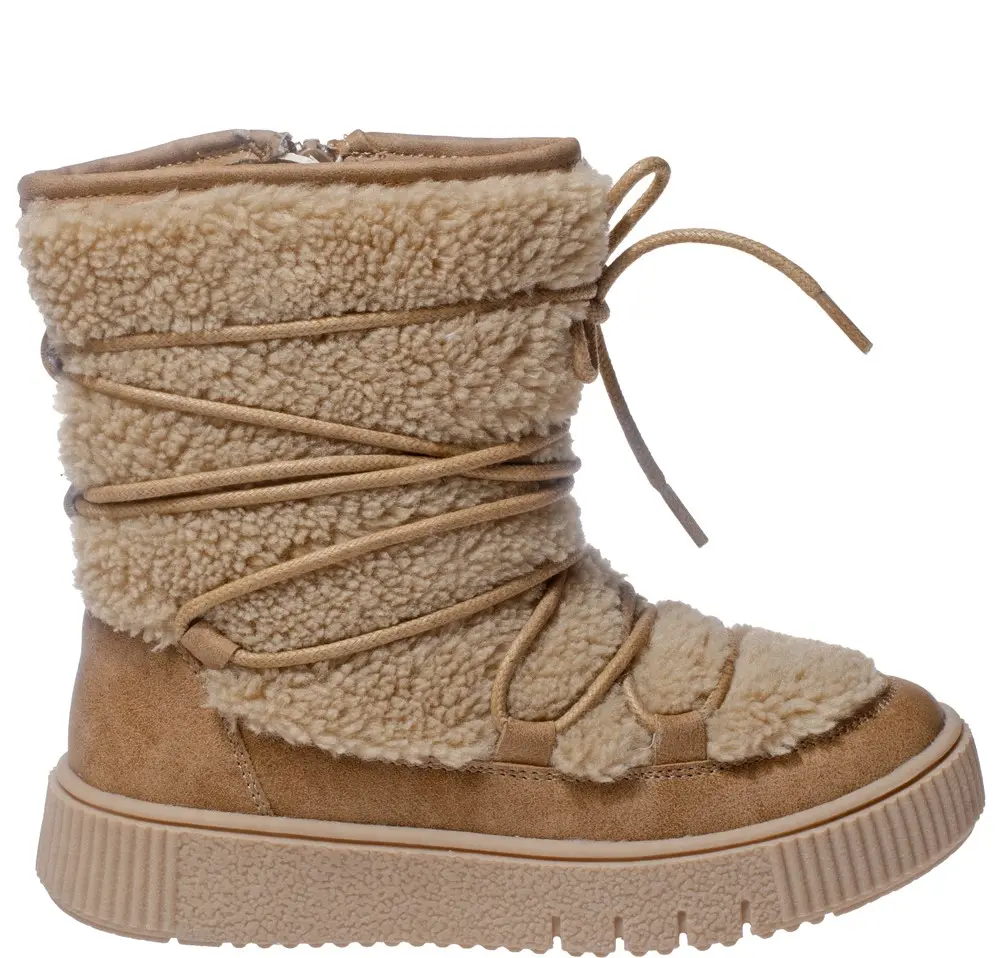 Pollino Čizme za devojčice BEK3602 BEIGE, Bež