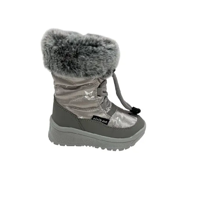 Ciciban Čizme za devojčice 859533 Snow Silver, Sive