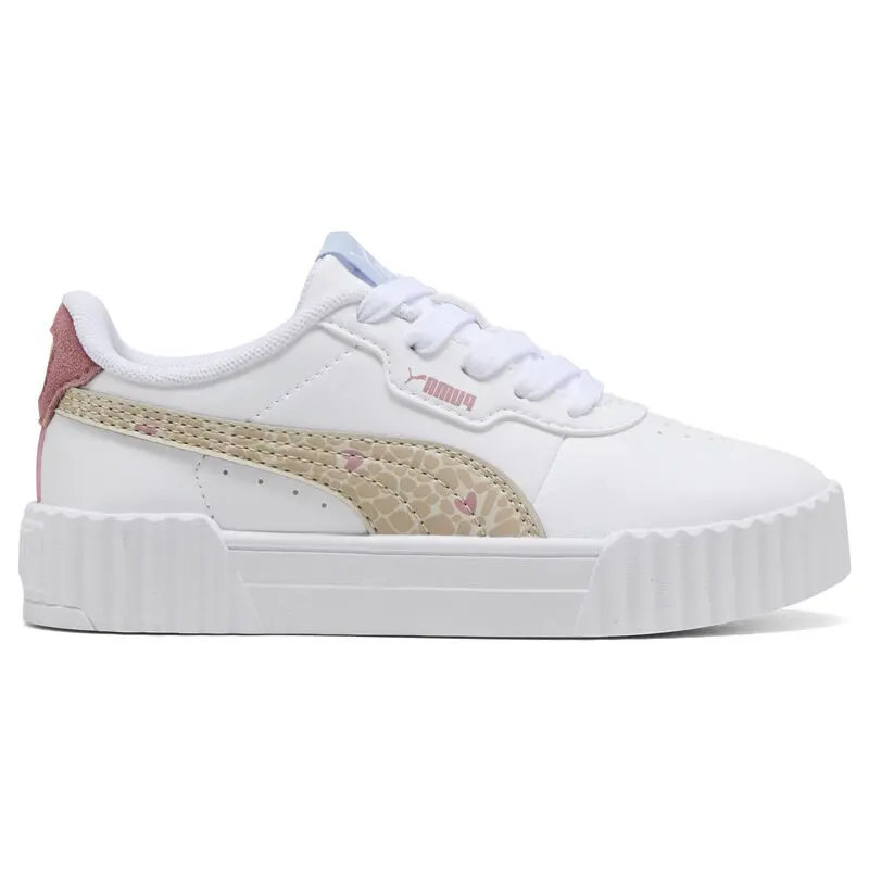 Puma Patike za devojčice Carina 3.0 Winter Safari PS, Bele