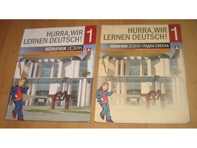 5. HURRA, WIR LERNEN DEUTSCH 1 UDZBENIK + RADNA ZAVOD