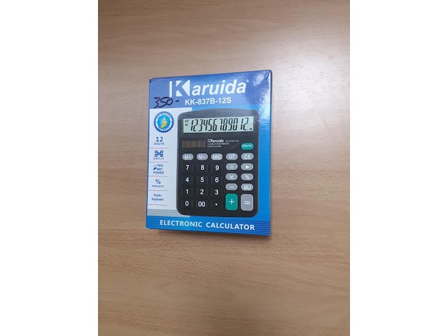 Karuida digitron, kalkulator KK-837B-12S – sa kutijom