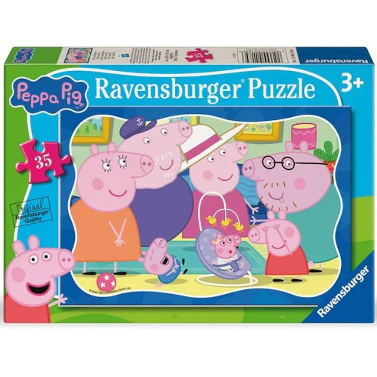 Ravensburger puzzle (slagalice) – 35pcs Peppa Pig RA12004185