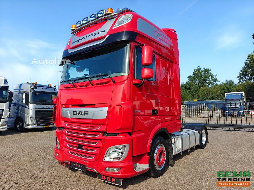 DAF XF 480 FT 4x2 SuperSpaceCab Euro6D - Mega - Alcoa's - StandAirco tegljač