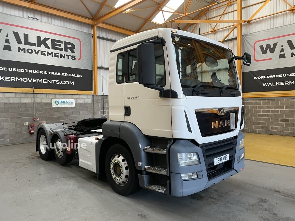 MAN TGS 24.420 *EURO 6* 6X2 PET REGS TRACTOR UNIT – 2018 – DE18 XWS tegljač