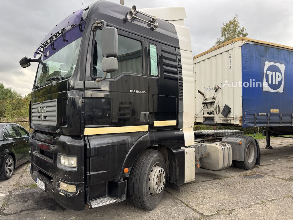 MAN TGA 18.400 - Standard - gearbox problem tegljač