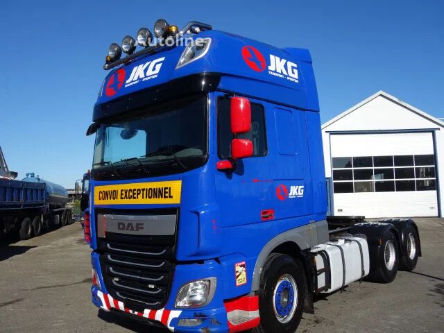 DAF XF 106.510 6x4 manual gear,drum brake rear tegljač