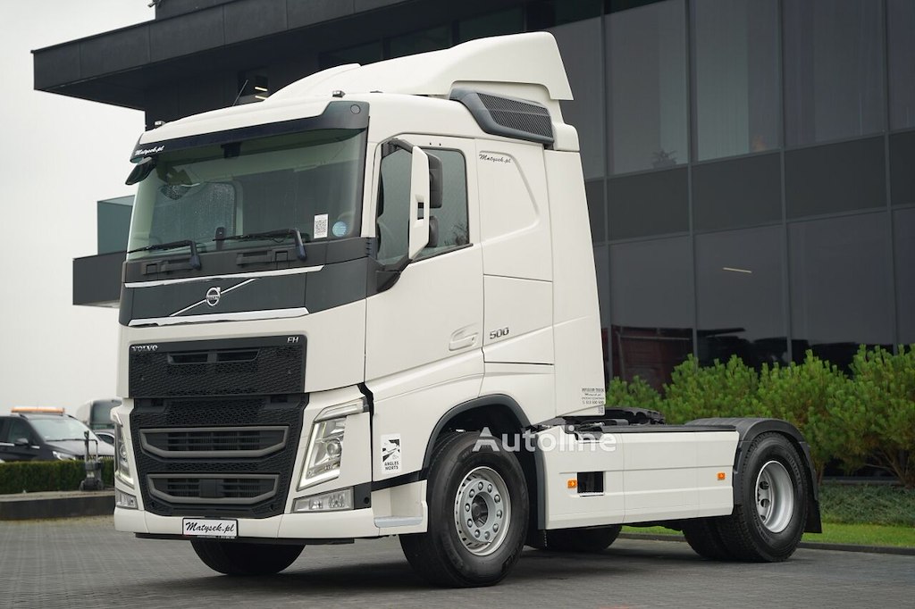Volvo FH 500 / HYDRAULIKA /  NISKA KABINA / I-SHIFT / OPONY 100% / tegljač