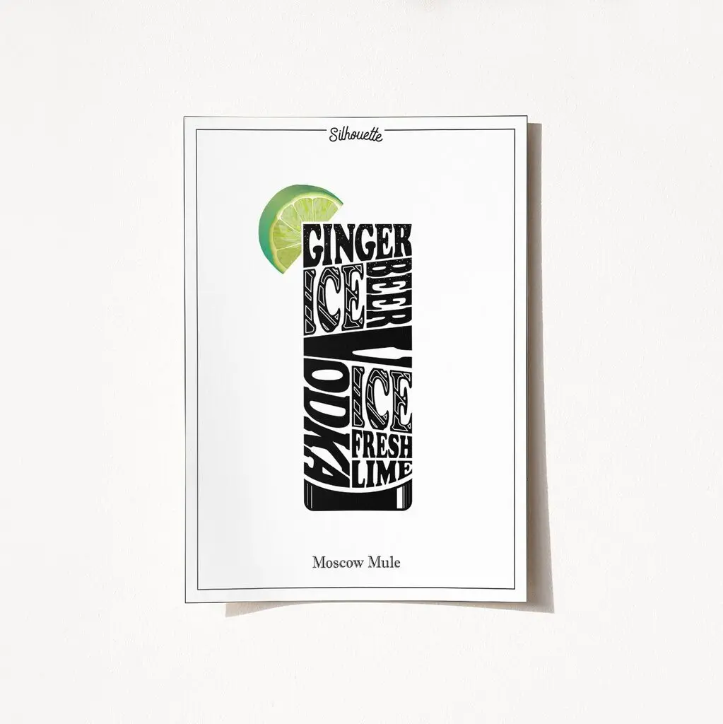 Wallity Poster Moscow Mule-2045, 42x59,4 cm