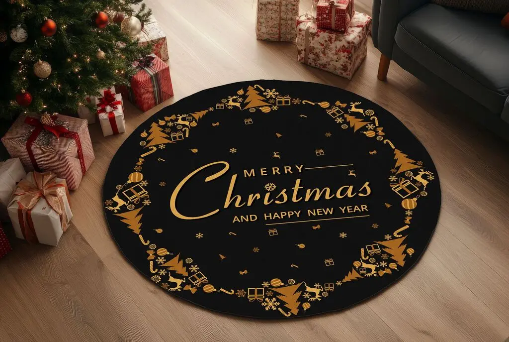 Conceptum Hypnose Tepih Crp-Yrlk26-8, 100 x 100cm, Šareni