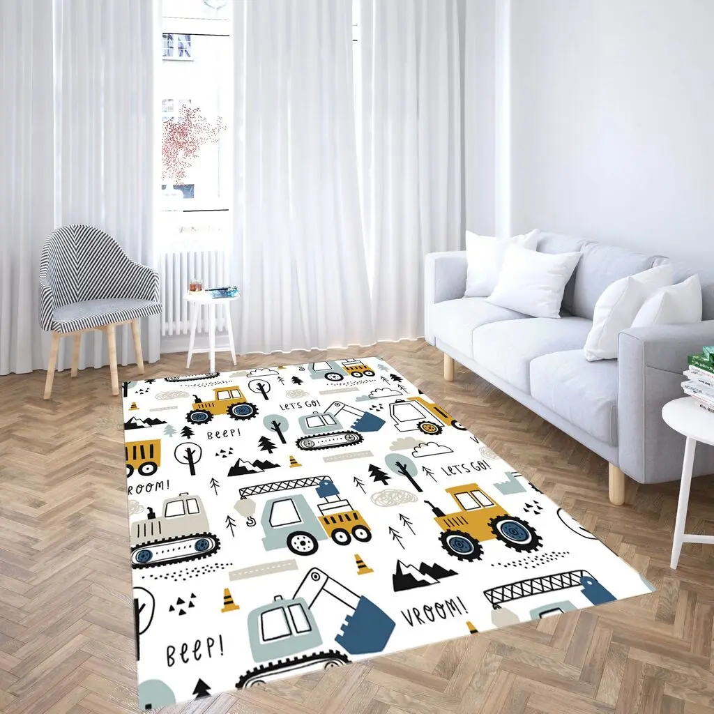 Conceptum Hypnose Tepih Cgkids22, Pravougaoni, 100 x 180 cm, Šareni
