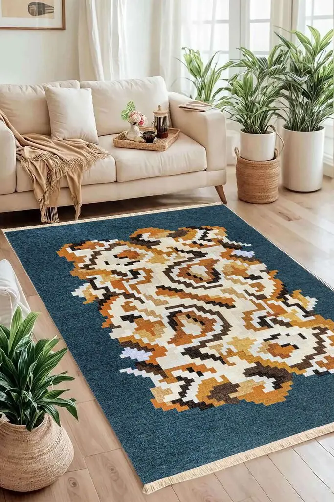 Conceptum Hypnose Tepih, 200x300cm, Petrolej