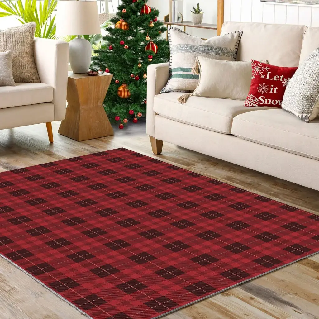 Conceptum Hypnose Tepih Woopamuk439 100 x 150cm, Crveno-crni