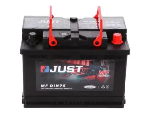 JUST Akumulator, 12V, 75Ah, D+