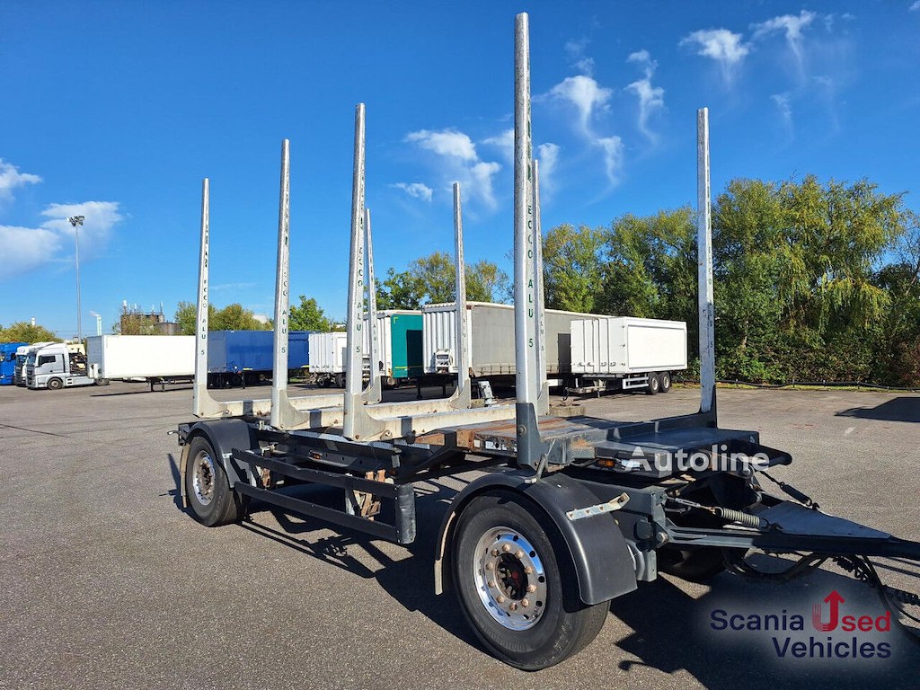 JANZEN SYSTEM DA RH18 KurzholzanhÃ€nger Janzen Ecco Alu Rungen šumarska prikolica
