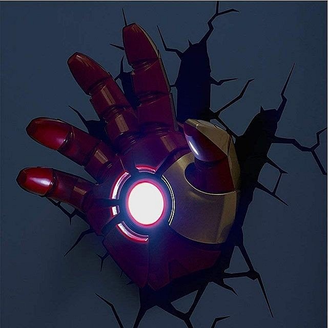 MARVEL Iron Man Ruka Svetlo