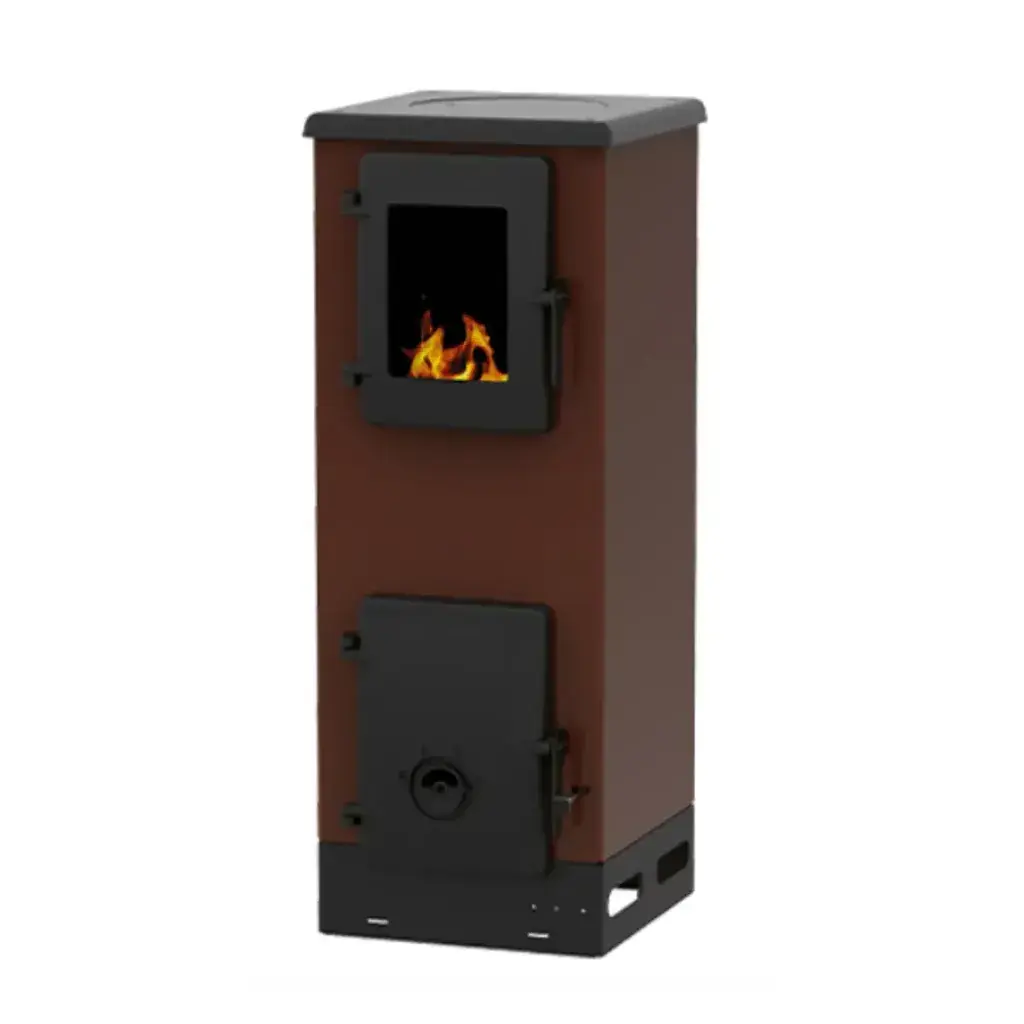 Alfa Plam Peć na čvrsto gorivo Vulkan S ECO, 4kW, 26 m², Braon